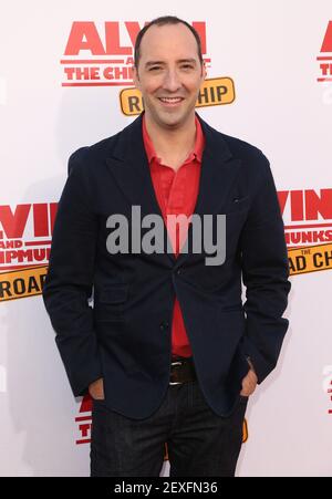 Tony Hale "Alvin and the Chipmunks: The Road Chip" Los Angeles Premiere ...
