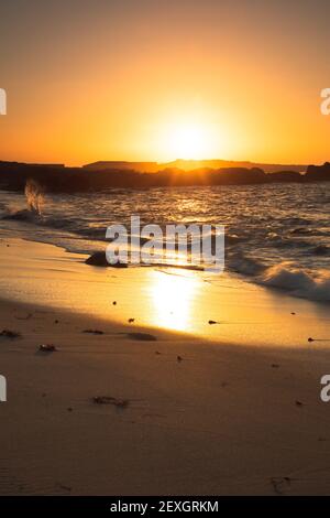 Beautiful sunrise red yellow clouds Stock Photo - Alamy