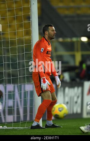 Samir Handanovic (Inter) during Parma Calcio vs Inter - FC ...