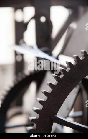 Clock, Detail, Mechanics, Movement Stock Photo - Alamy