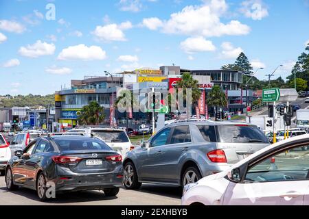 Sydney traffic congestion, roads busy with cars causing congestion in ...