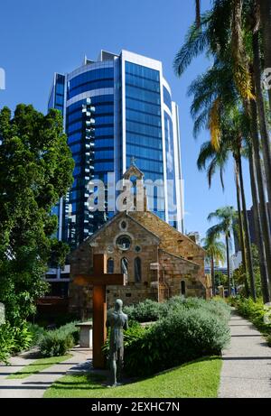 All Saints' Wickham Terrace the Anglican Parish of Brisbane Stock Photo ...