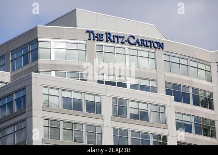 The headquarters of The Ritz-Carlton hotel chain in Chevy Chase ...