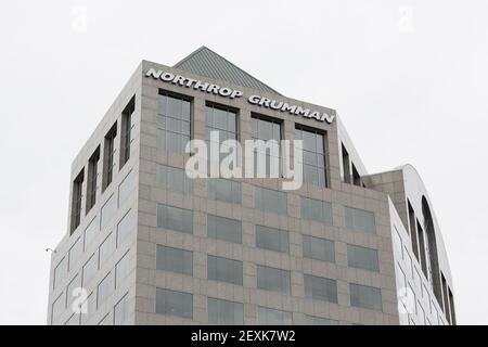 The headquarters of Northrop Grumman in Falls Church, Virginia Stock ...