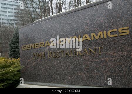 The headquarters of General Dynamics in Falls Church, Virginia Stock ...