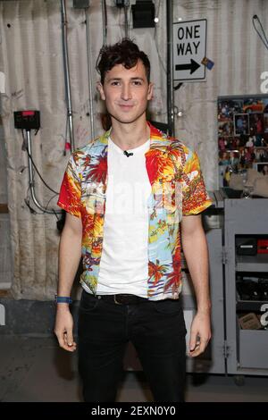 Actor Ben Lloyd-Hughes is seen in "Despierta America" Univision's ...