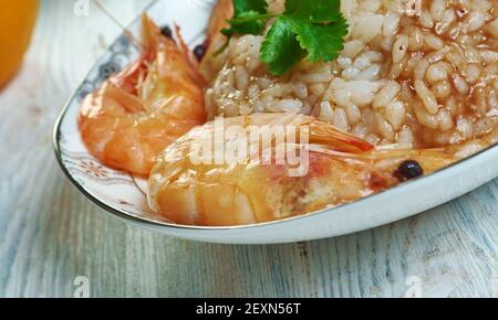 Mupunga unedovi - Rice with peanut butter, traditional African dish ...