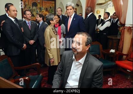 Secretary Kerry Chats With Rick's Cafe Owner While Piano Player Named ...