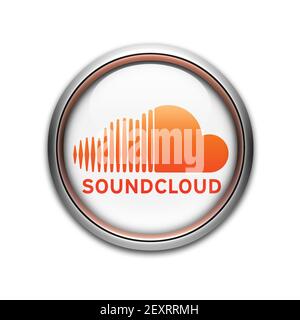Sound Cloud logo Stock Photo - Alamy