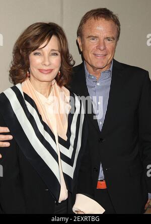 Anne Archer and husband Terry Jastrow Waiting For Superman Premiere at ...