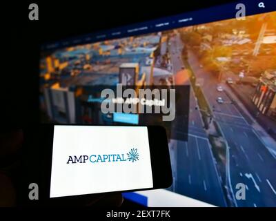 AMP company logo , a financial services company based in Australia ...