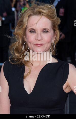 Lea Thompson attends the premiere of HBO's 'True Blood' final season at ...