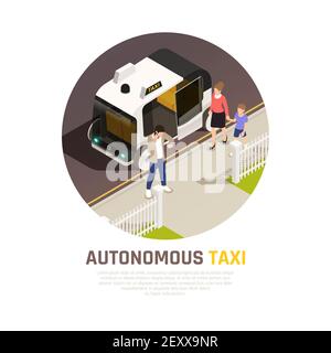 Driverless car banner set, isometric style Stock Vector Image & Art - Alamy