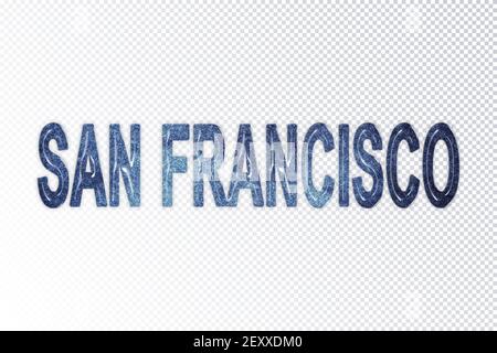 San Francisco letters concept Stock Photo - Alamy
