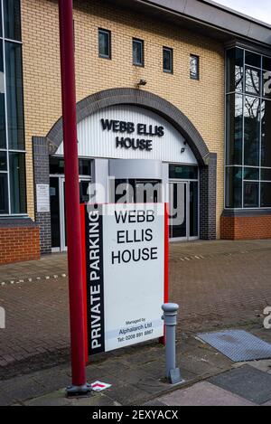 Webb Ellis House – RFU HQ / Headquarters of English Rugby Union ...