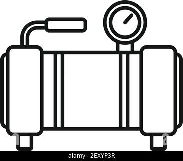 Air conditioner stand icon. Outline air conditioner stand vector icon ...