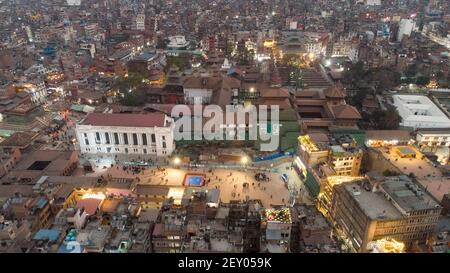 View of Basantapur Square, Durbar Square (UNESCO World Heritage Site ...