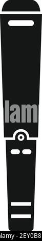 Metal detector human figure icon symbol. Metal detecting logo sign ...