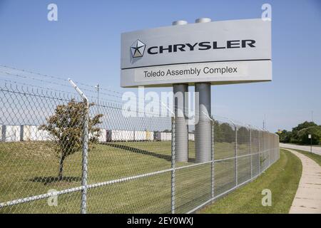 The Chrysler Toledo Assembly Complex in Toledo, Ohio. The manufacturing ...