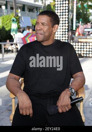 Denzel Washington is seen during Despierta America Summer Concert at ...