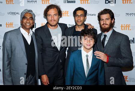NOAH LOMAX, ANDREW GARFIELD, 99 HOMES, 2014 Stock Photo - Alamy