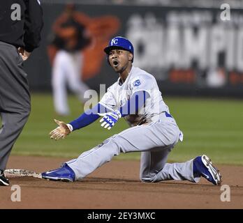 Umpire Marvin Hudson during a Major League Spring Training game between ...