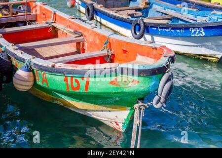 Prow of a traditional polynesian wooden boat or Vaka on the beach and ...