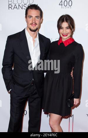 Alexander Dreymon and Anne Curtis attends the Los Angeles Premiere of ...