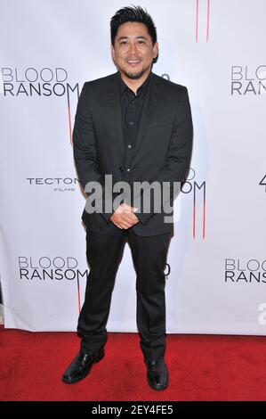 Dion Basco arrives at the "Blood Ransom" Hollywood Premiere held at the ...