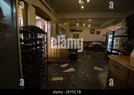 BRC, BOSNIA AND HERZEGOVINA - Jul 07, 2019: Wide angle shot of ...