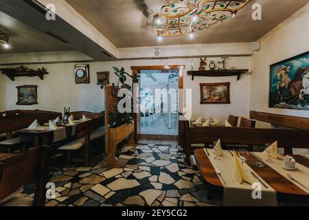 BRC, BOSNIA AND HERZEGOVINA - Jul 07, 2019: Wide angle shot of ...