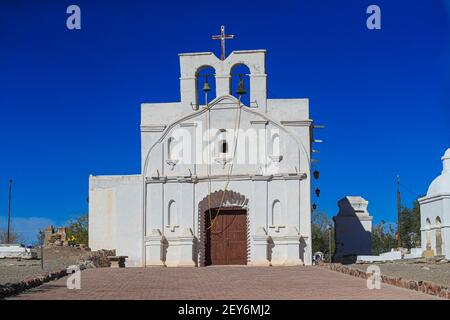 Mission of San Antonio de Oquitoa, church in the town of Oquitoa ...
