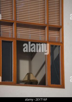 Light coming through window blinds Stock Photo - Alamy