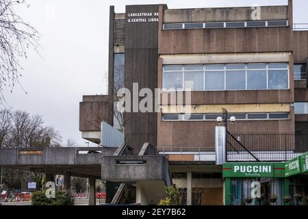 The Lancastrian Hall and Central Library, Swinton, Salford, Greater ...