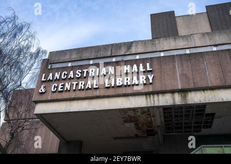 The Lancastrian Hall and Central Library, Swinton, Salford, Greater ...