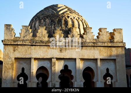 dome old ruin in and sky near street lamp Stock Photo - Alamy