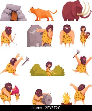 Neolithic Cartoon People