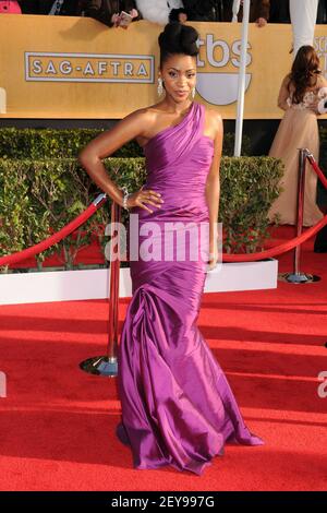 TEYONAH PARRIS 19TH ANNUAL SCREEN ACTORS GUILD AWARDS. RED CARPET LOS ...