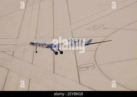 X-48C sub-scale research aircraft. Remotely operated X-48C Blended Wing ...