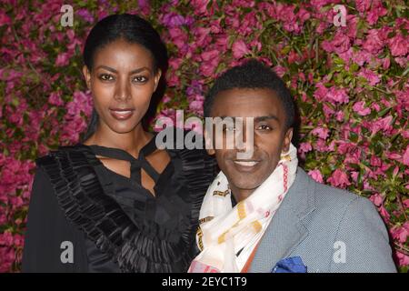 (L-R) Gate Maya Haile and Chef Marcus Samuelsson attend the Chanel ...