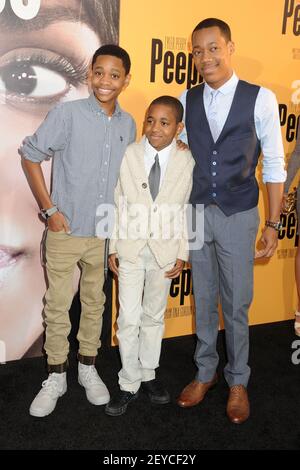 Tyler James Williams, Tyrel & Tylen arrives at the world premiere of ...