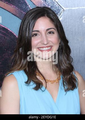 Rebecca Buller at the 'Man Of Steel' world premiere at Alice Tully Hall ...