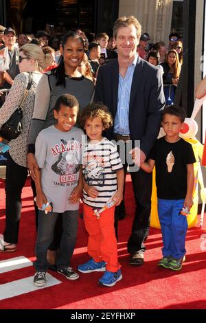Mike Nilon, Garcelle Beauvais-Nilon, Jax Nilon, Jaid Nilon, Oliver ...