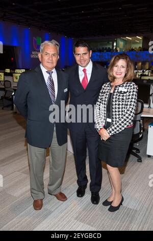 Dr. Bibi and Dr. Cesar Conde attends Fusion- Univision an ABC Univision ...