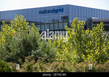 An office building occupied by National Grid in Waltham, Massachusetts ...