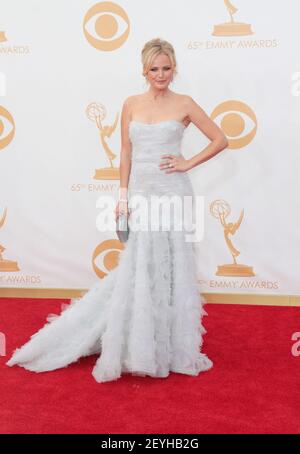 Actress Malin Ackerman attends the 65th Emmy Awards held at the Nokia ...
