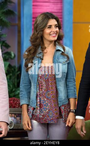 Mayrin Villanueva are seen on the set of Univision's 'Despierta America ...