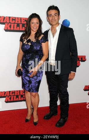 Iliana Guibert and Jose Yenque at the Premiere of Open Road Films ...