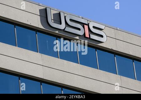 The headquarters of USIS, a private firm that provides security ...