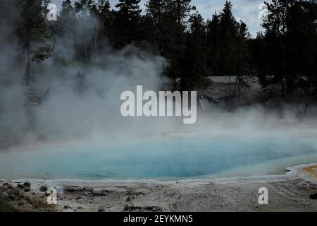 Red Spouter Fountain Paint Pots Lower Geyser Basin Yellowstone National ...